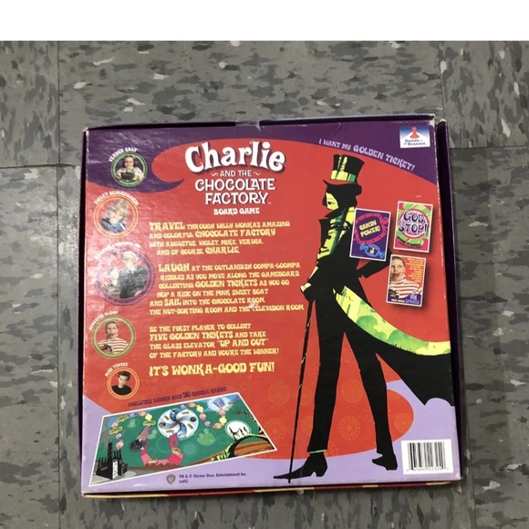 Mattel | Toys | Charlie And The Chocolate Factory Board Game Games For ...